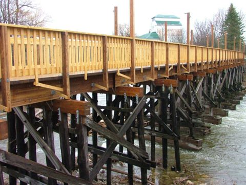 HERITAGE WALKWAY BRIDGE - Timber Restoration Services | AUS, CAN, USA